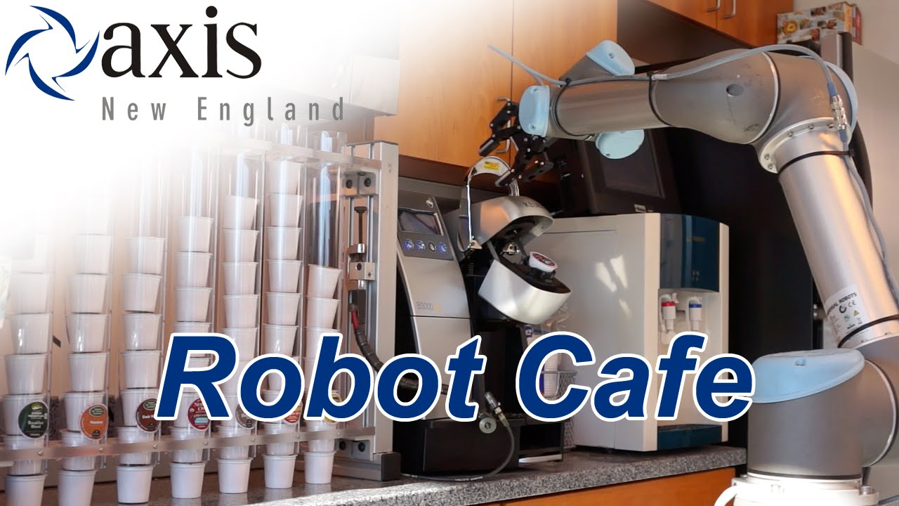 Los robots colaborativos en el dia internacional del cafe - CADE Cobots